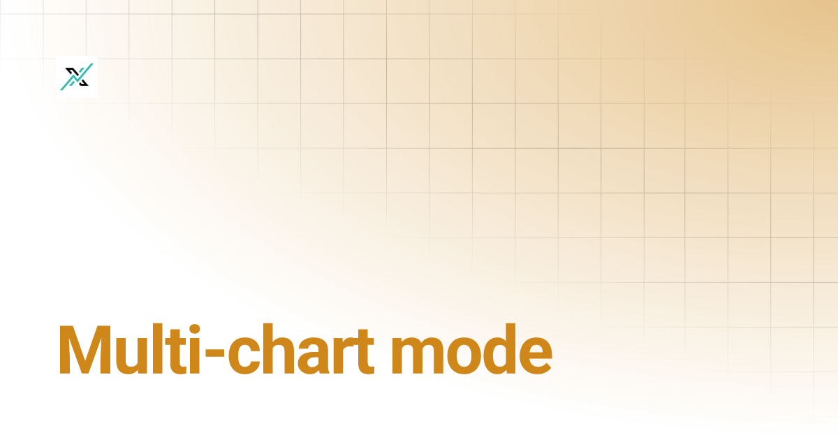 Multi-chart mode | ProjectX Help Center