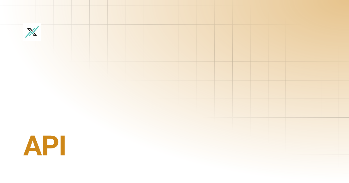 API | ProjectX Help Center