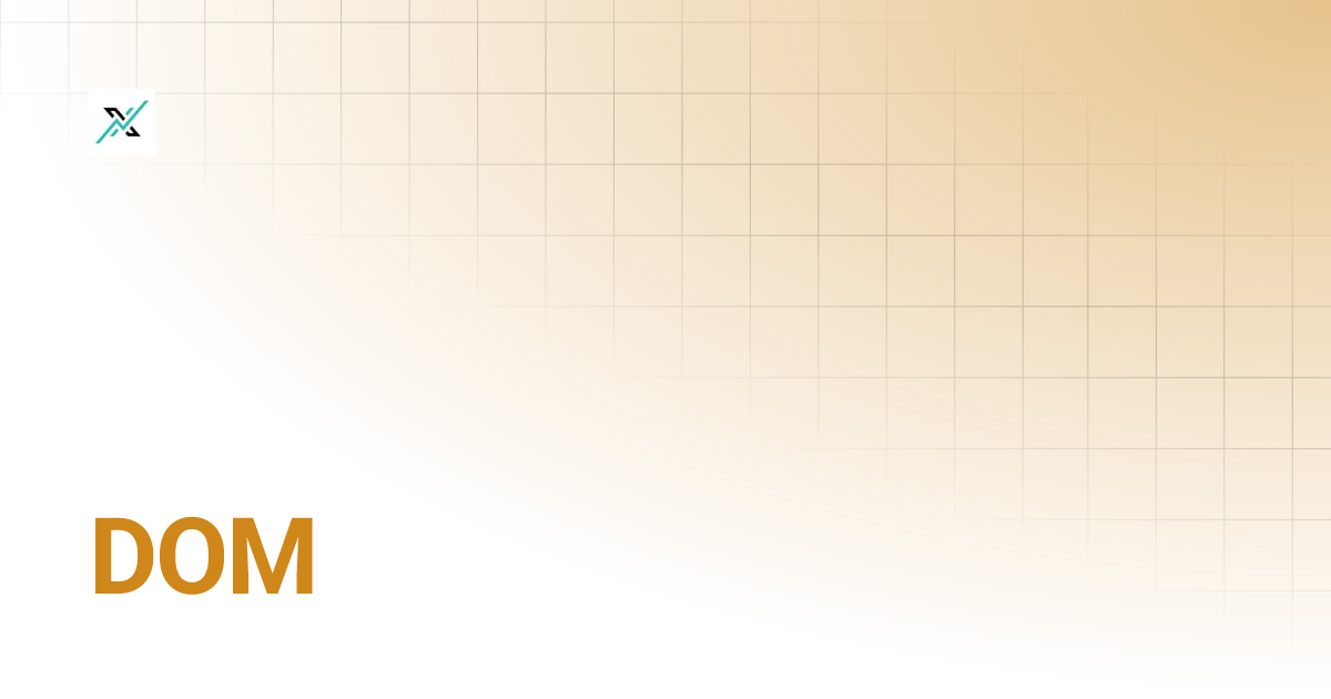 DOM | ProjectX Help Center