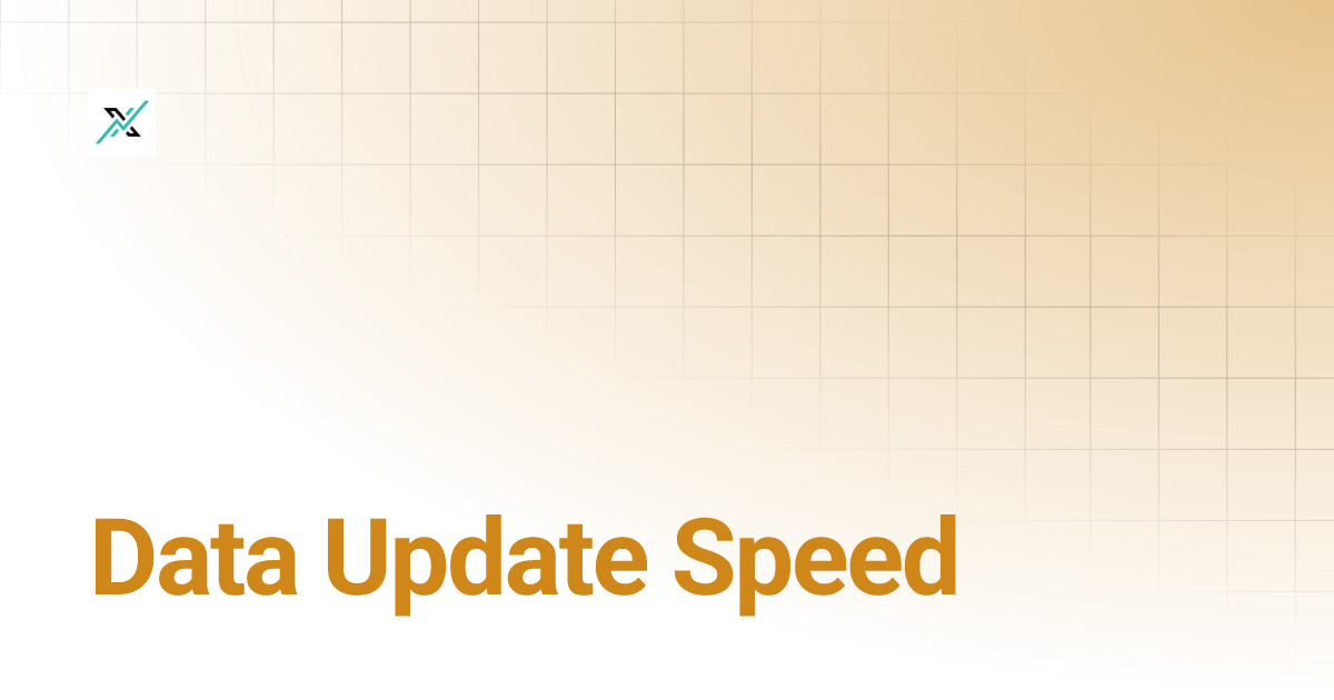 Data Update Speed | ProjectX Help Center