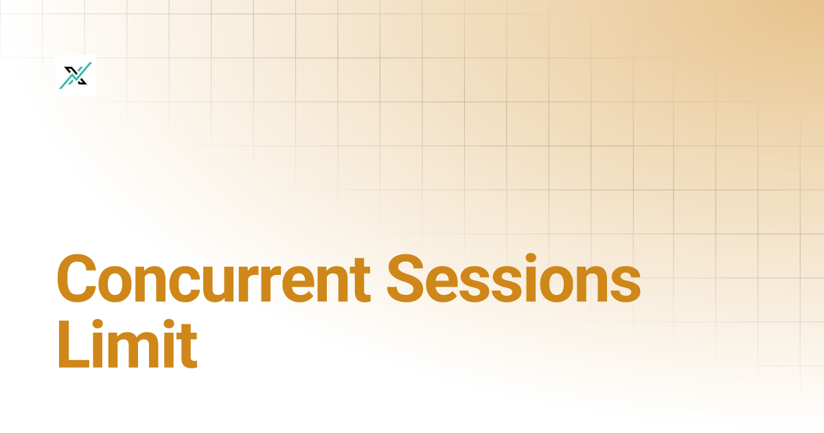 Concurrent Sessions Limit | ProjectX Help Center